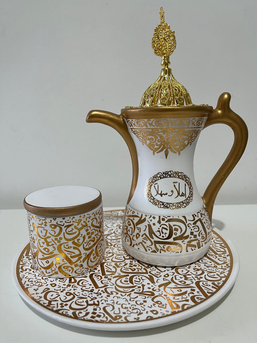 Ahlan Wa Sahlan [White] mabkhara set – SitanaOnline