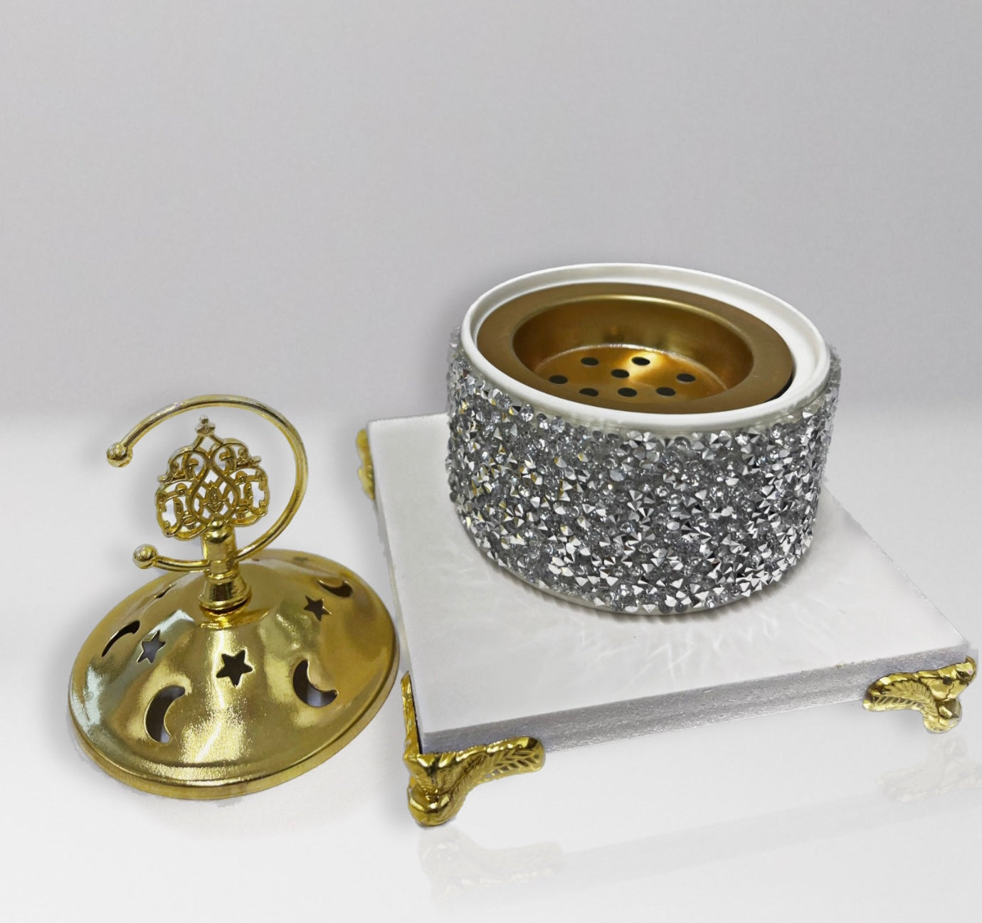 Starry Night mabkhara (White) – SitanaOnline